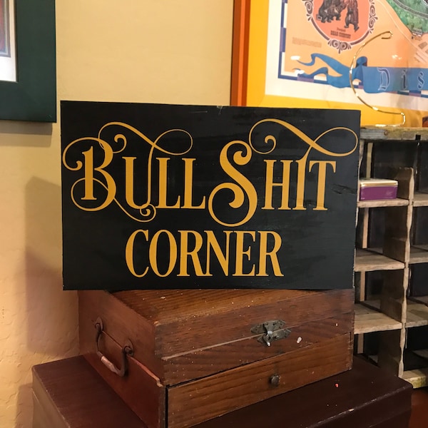 No Bull Shit Sign - Etsy