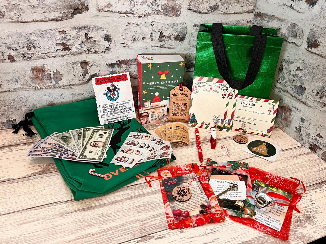 Christmas Magic Box | Santa Gift Bag Kit | Christmas Present Kit ...