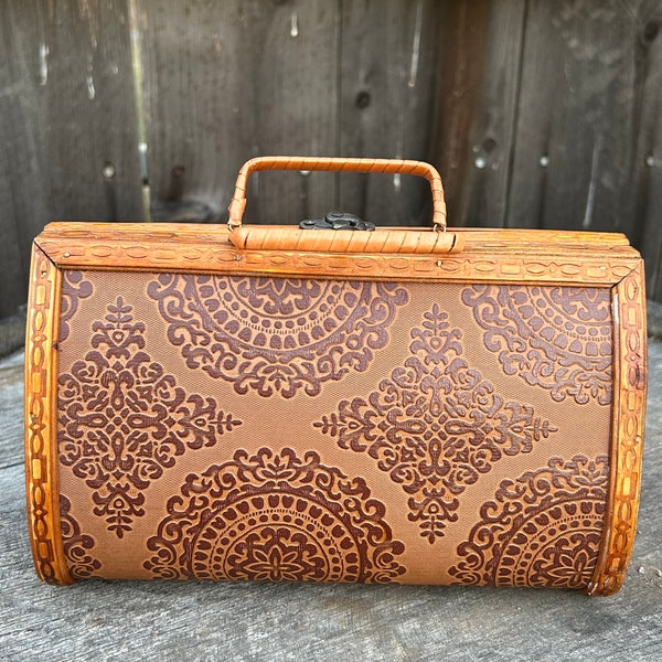 Vintage Wooden Purse - Etsy