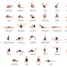 75 Yoga Poses PDF 8.5"x11 - Etsy