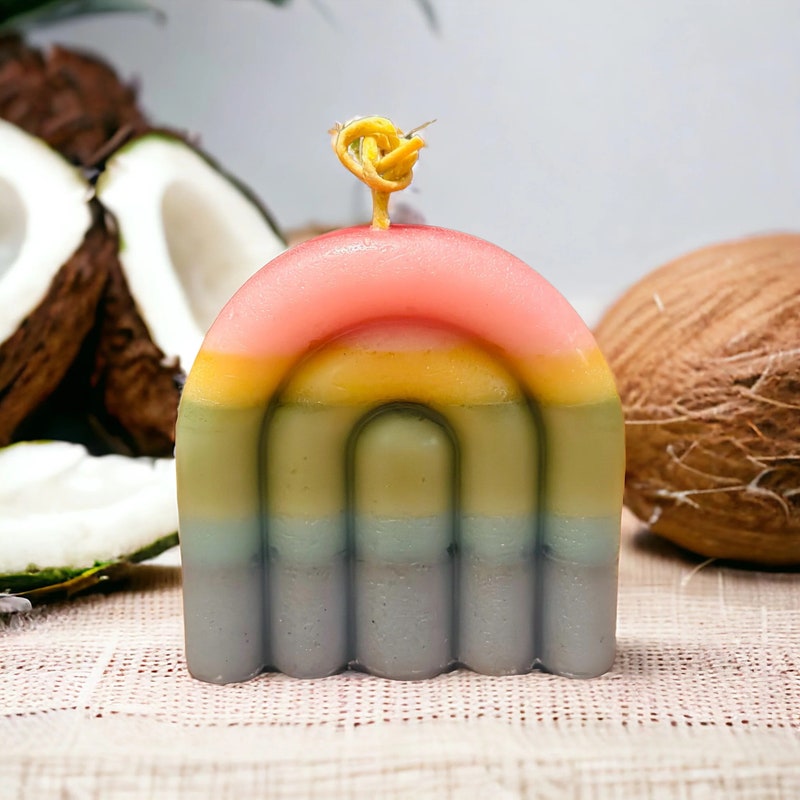 Rainbow Candles - Etsy