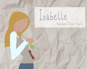 Simple Handwritten Professional Font for Digital Planners, Teaching, or ...