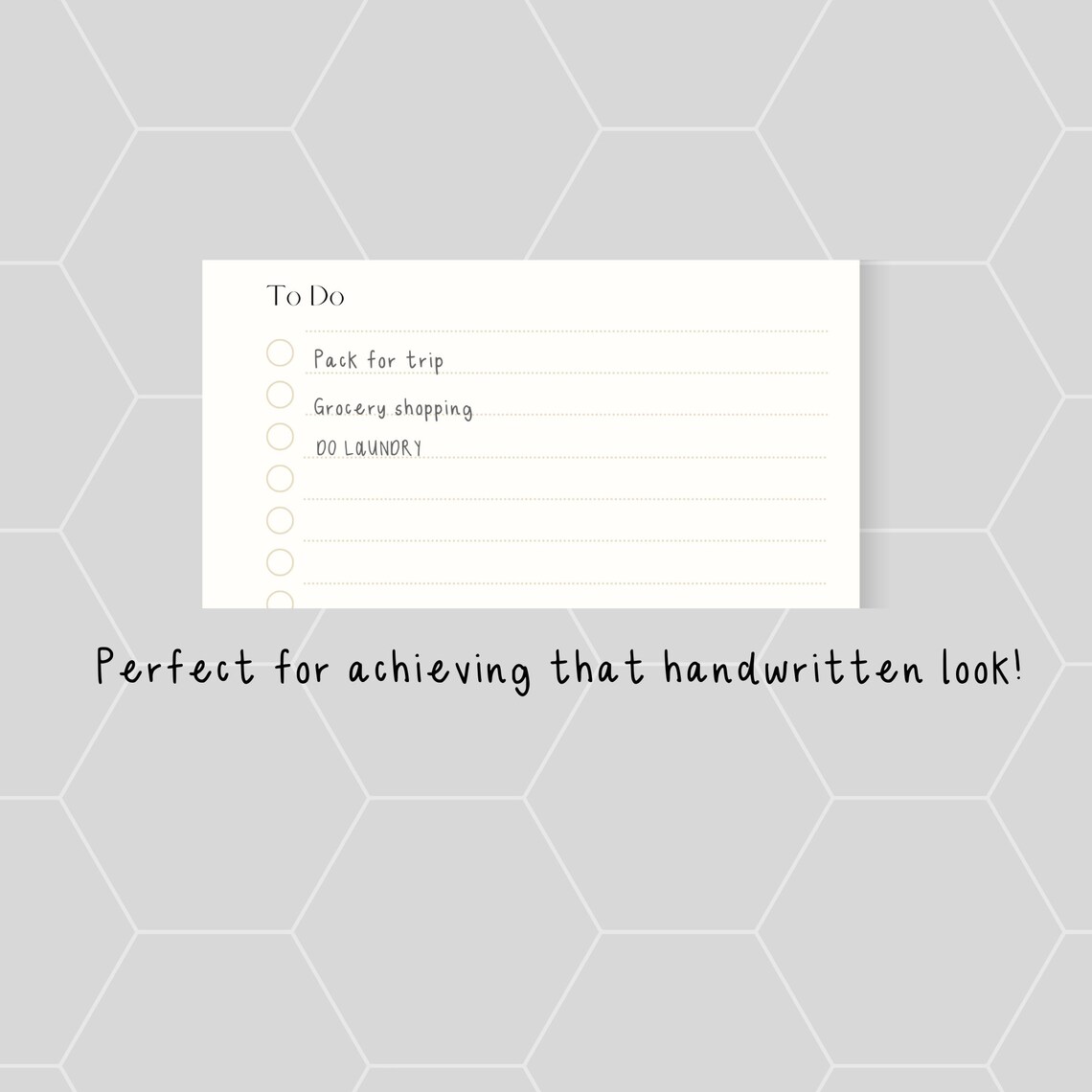 Simple Handwritten Professional Font for Digital Planners, Teaching, or ...