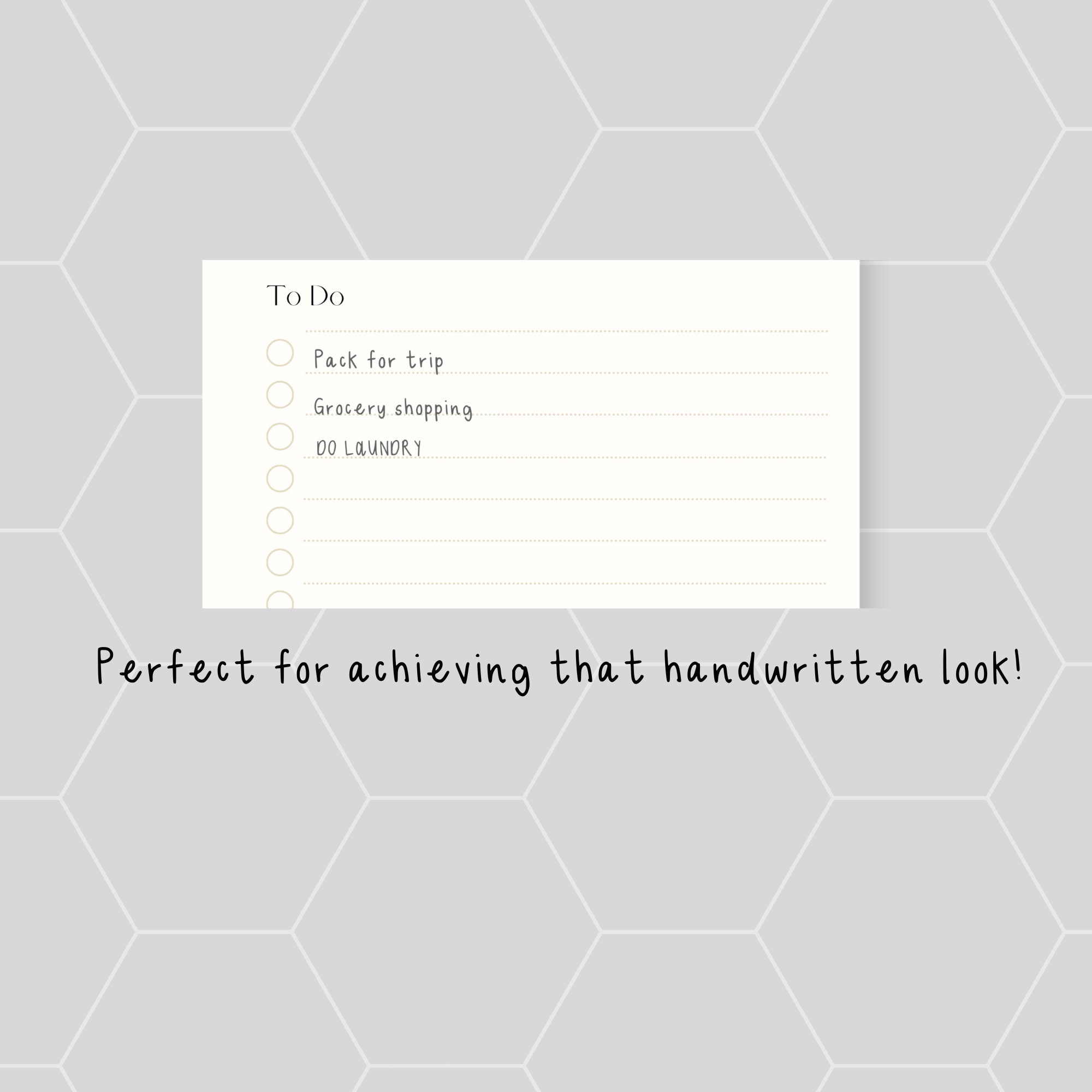 Simple Handwritten Professional Font for Digital Planners, Teaching, or ...