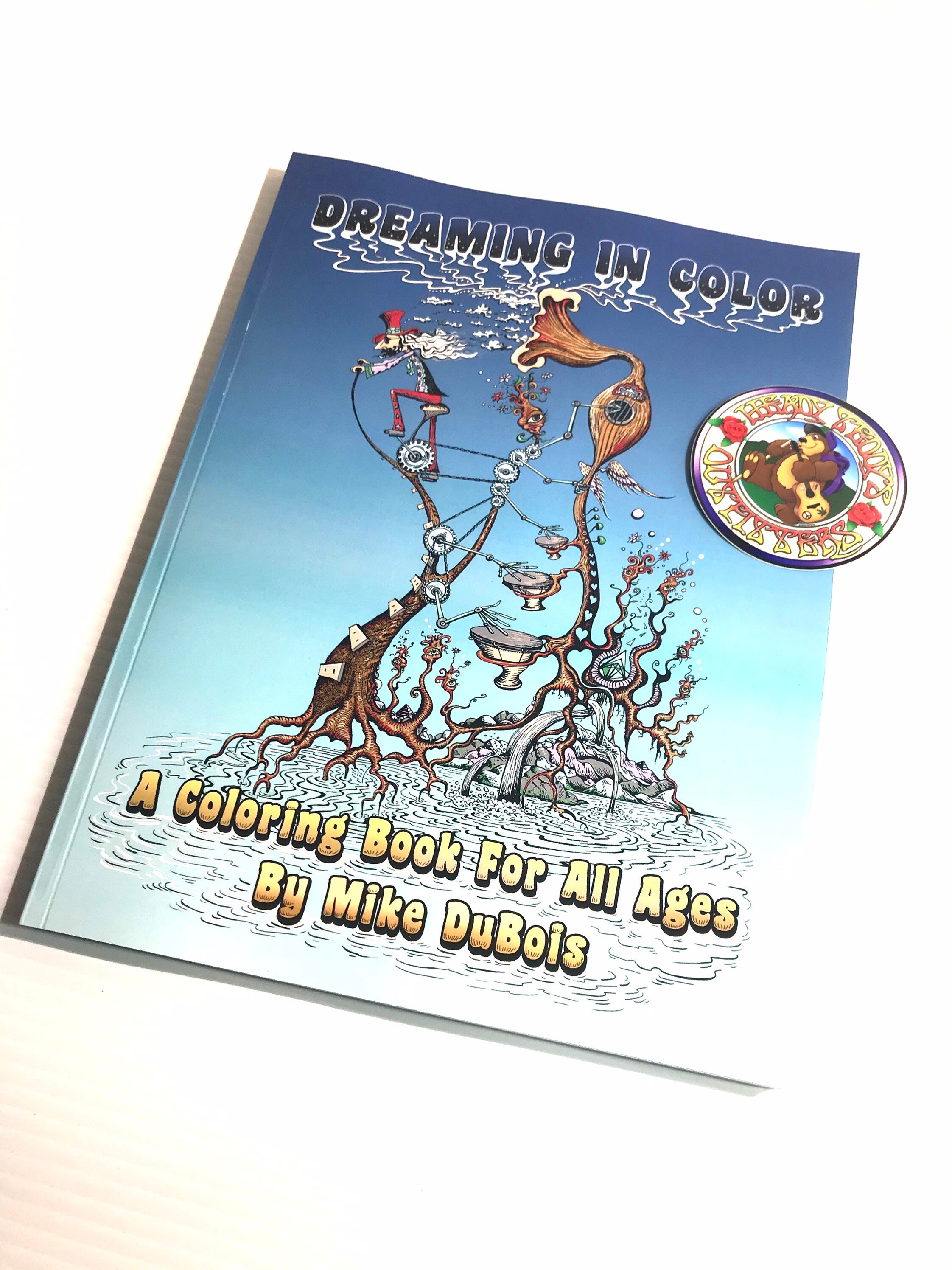 Dreaming in Color A Coloring Book for All Ages Featuring the | Etsy