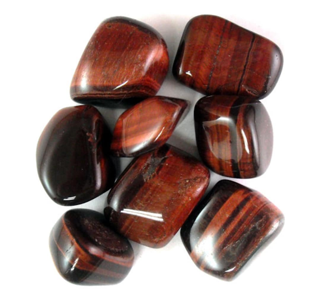Red Tigers Eye Tumbled Lot of 100 Grams - Etsy