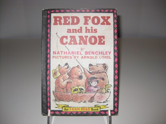 Vintage Red Fox and His Canoe Book an I Can Read Book by - Etsy