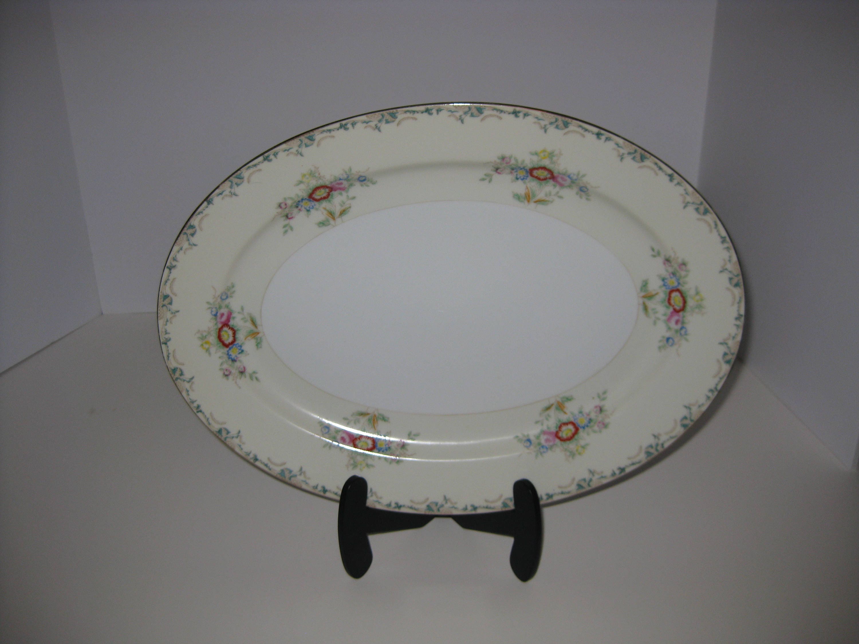 Vintage Grace China Porcelain China 14 Inch Platter, GRA2, Made in ...
