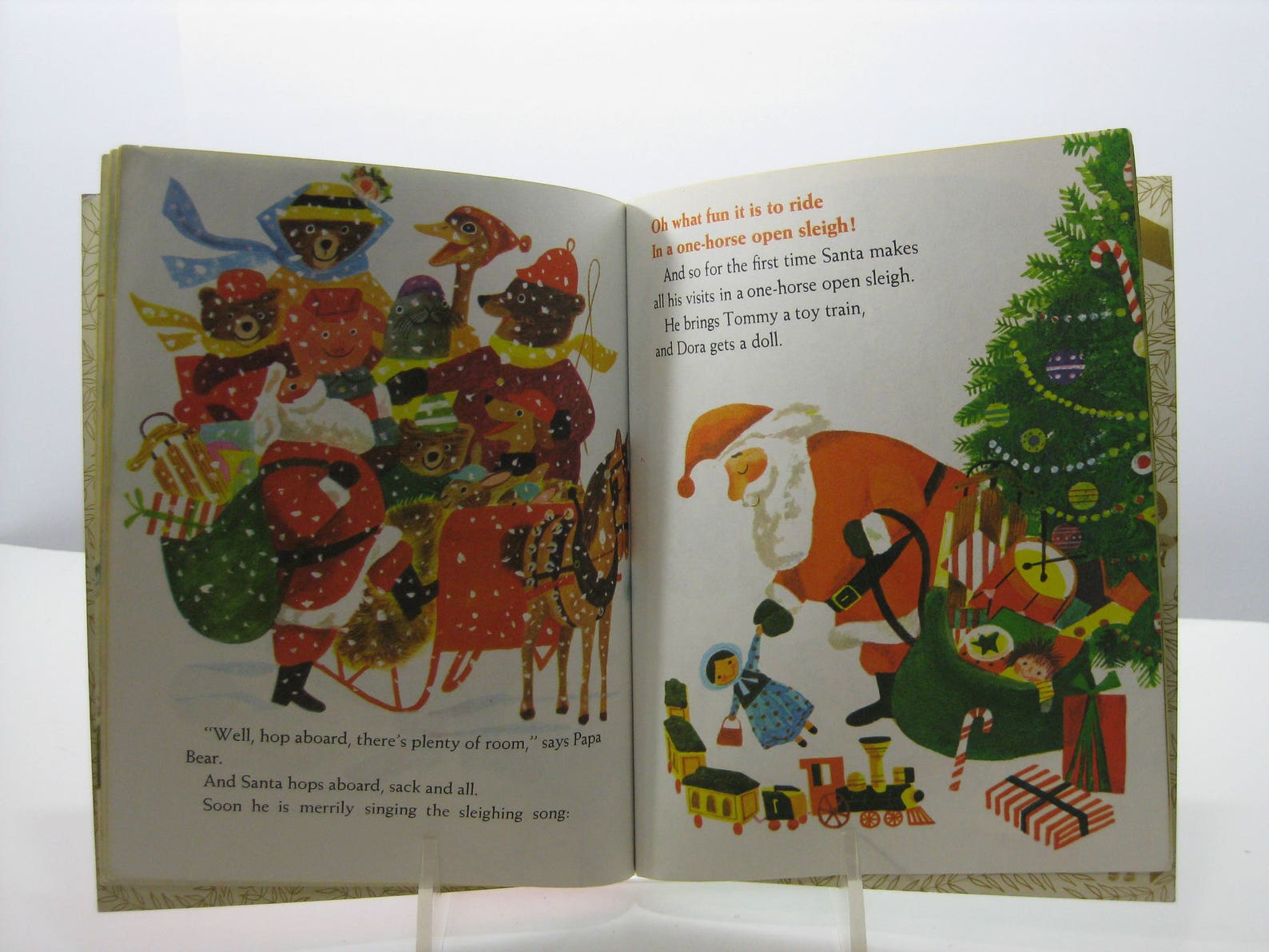 Vintage Little Golden Book, jingle Bells, by Kathleen N. Daly and ...