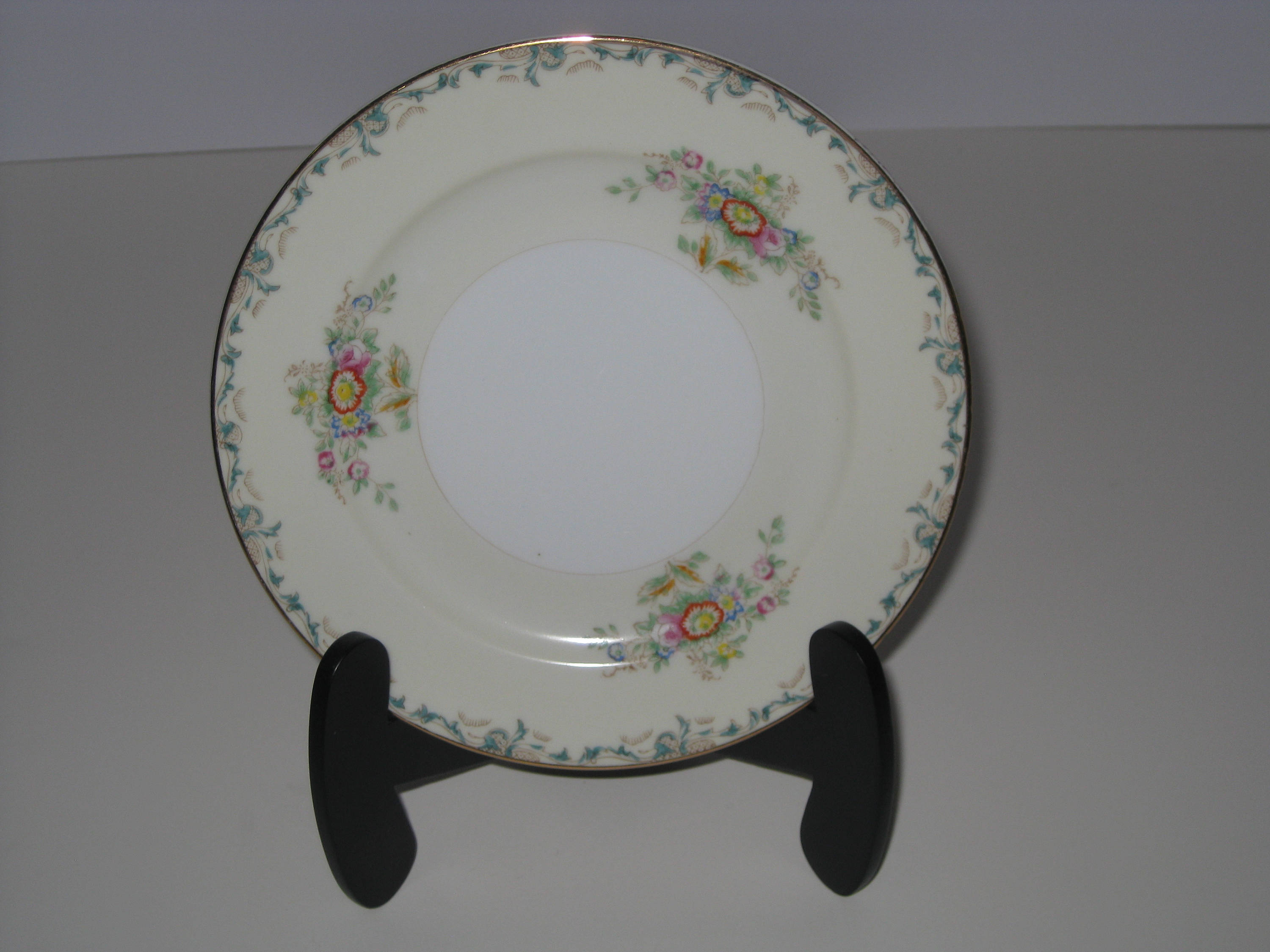 Vintage Grace China Porcelain China Bread and Butter Plates, GRA2, Gold ...