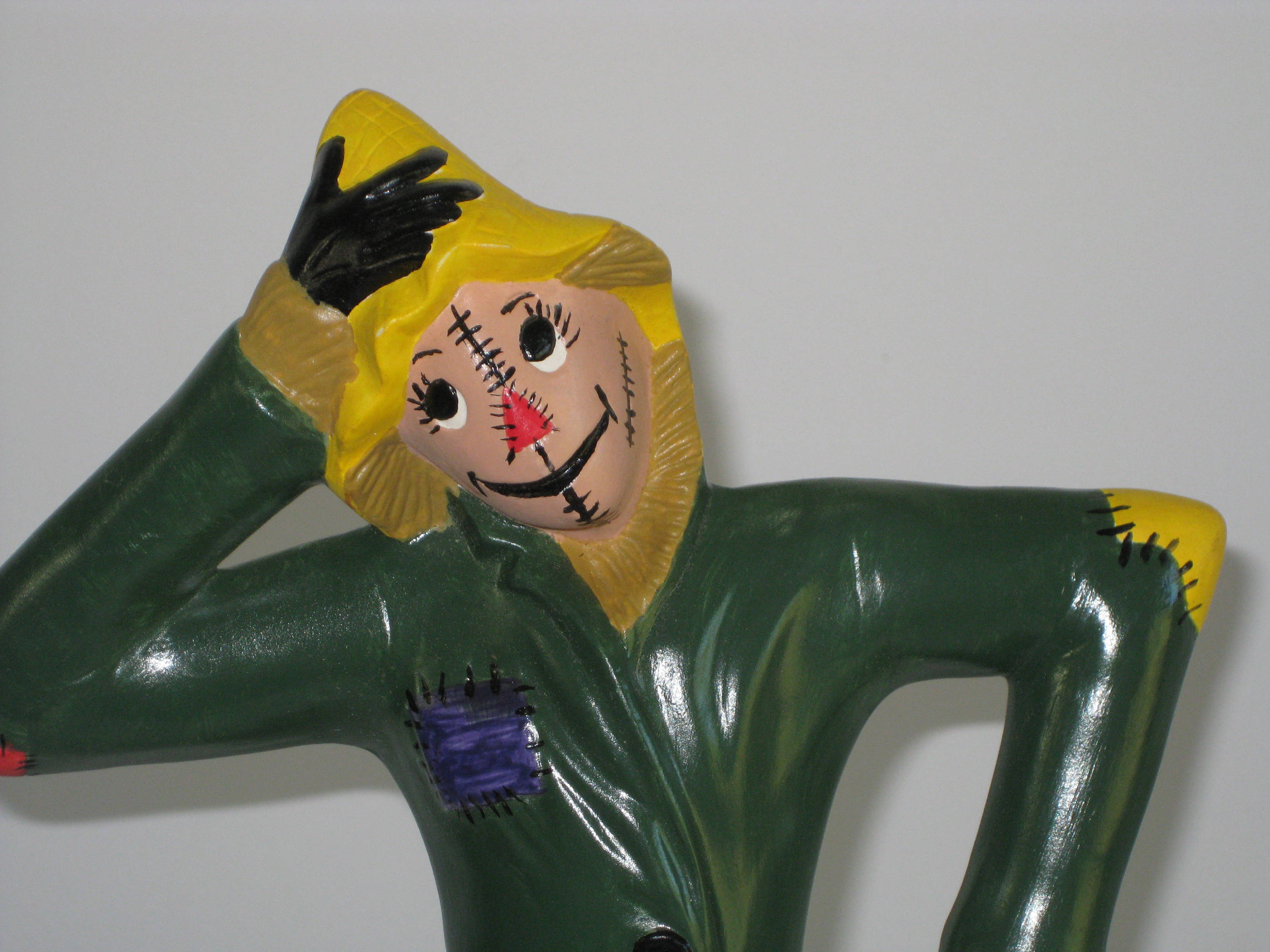 Vintage Ceramic Scarecrow, R. Fresolone 1966 - Etsy