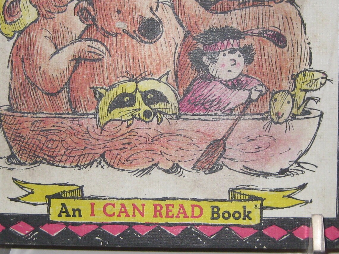 Vintage Red Fox and his Canoe book An I Can Read Book by | Etsy