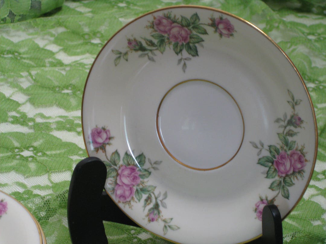 Vintage Royal Cathay Porcelain China Saucer in Classic Rose 5 7/8 ...