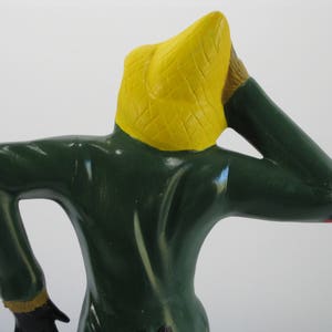 Vintage Ceramic Scarecrow, R. Fresolone 1966 - Etsy