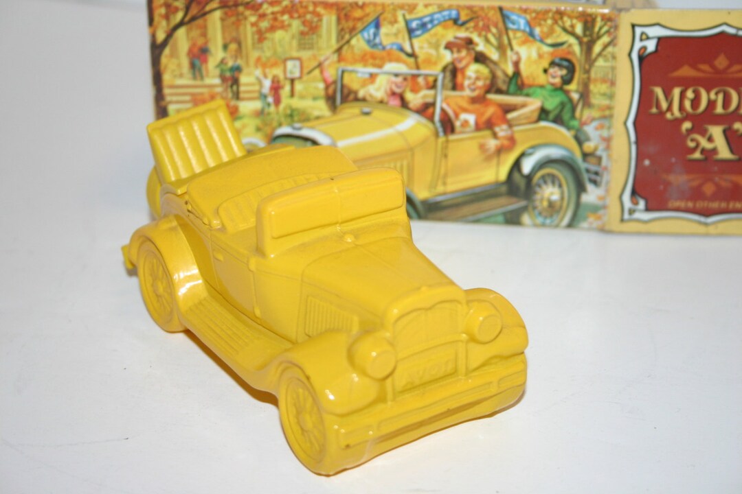 Vintage Avon 1926 Ford Model A Glass Car Cologne Decanter in Original ...