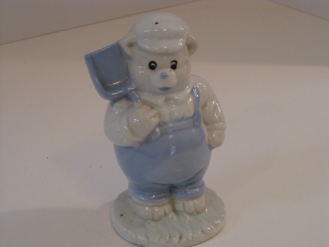 Vintage Jamestown China Chummy Bears-Bear with shovel - Etsy.de