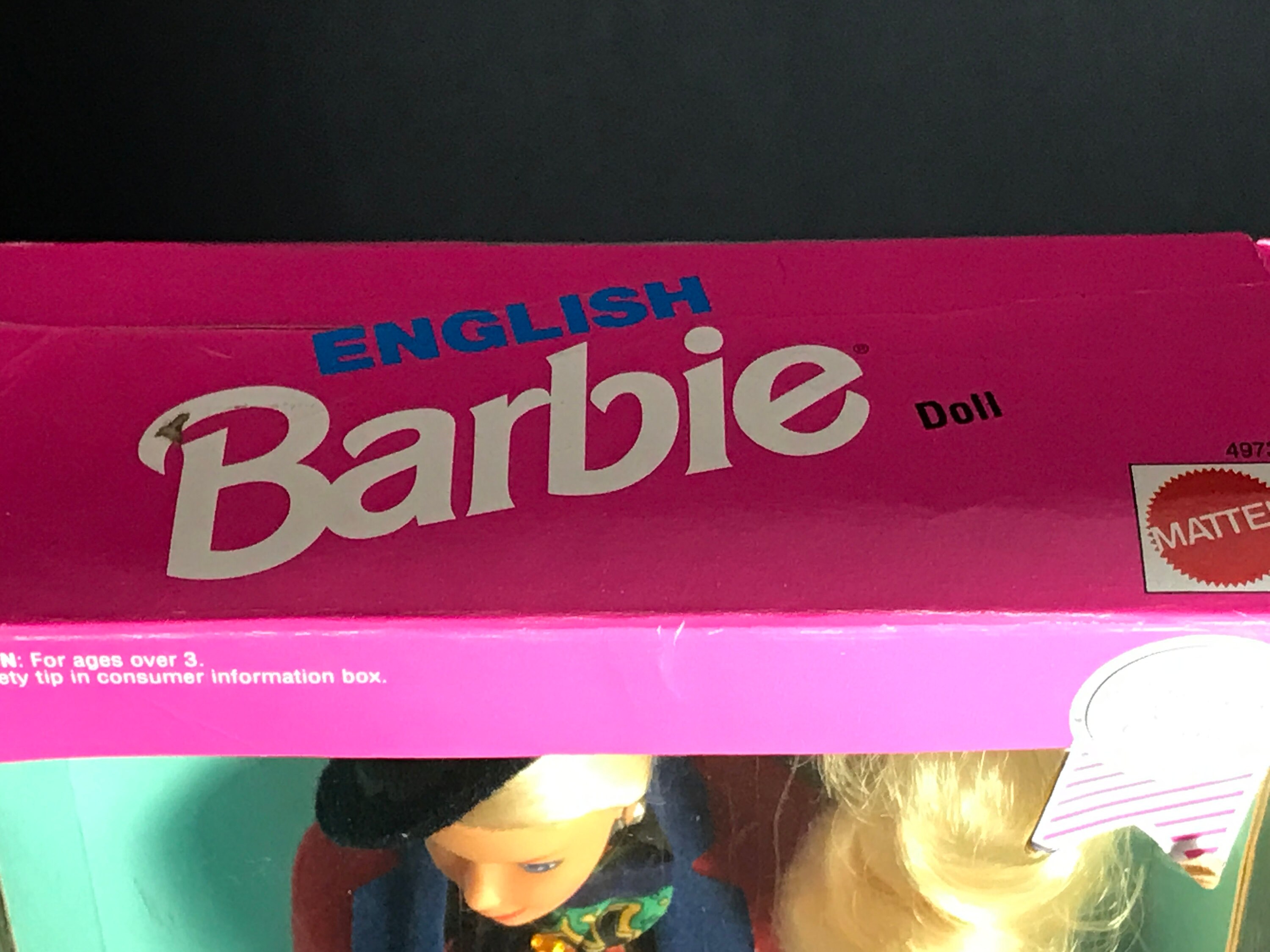 Vintage English Barbie for the Dolls of the World Collection 1991 ...