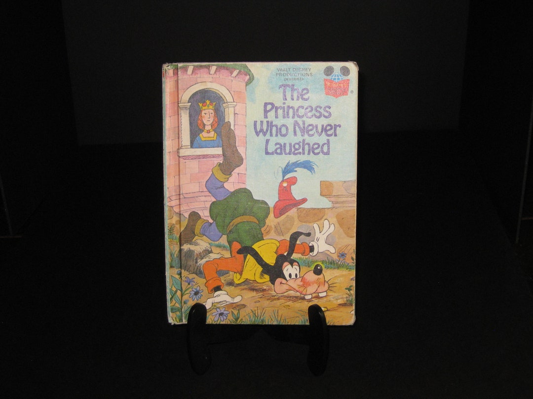 Vintage Walt Disney "the Princess Who Never Laughed" Hardback Book Club ...