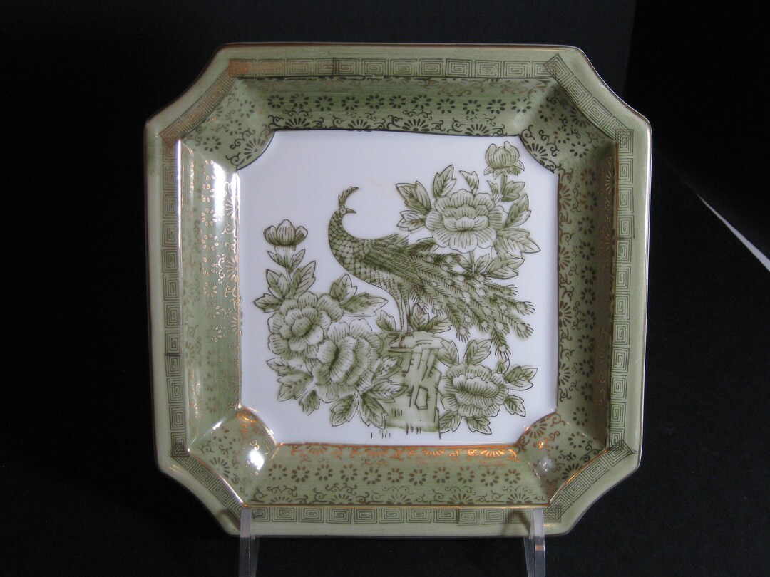 Vintage Andrea by Sadek Square Porcelain Salad Plate - Etsy
