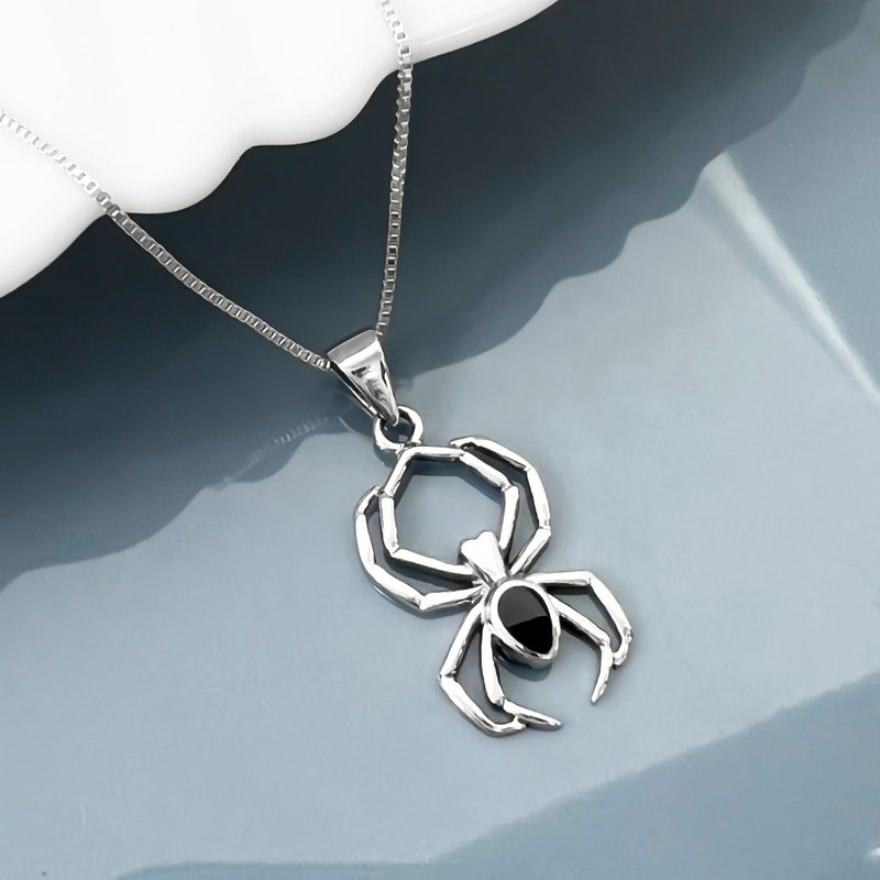 Spider Necklace - Etsy