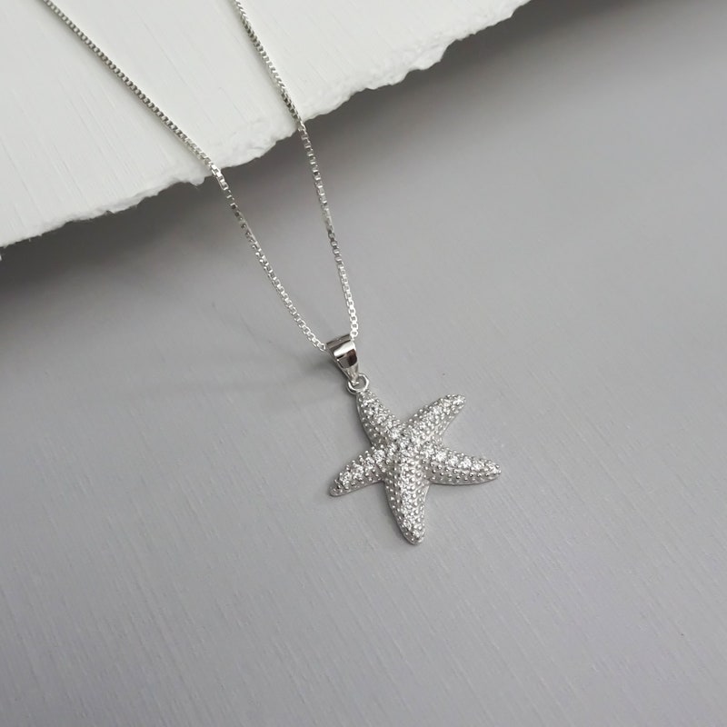 Starfish Necklace - Etsy