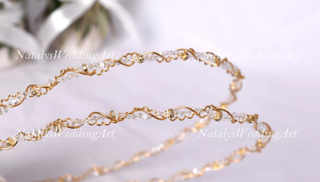 Stefana Greek Stephana Wedding Greek Crowns Orthodox Wedding Gold or ...