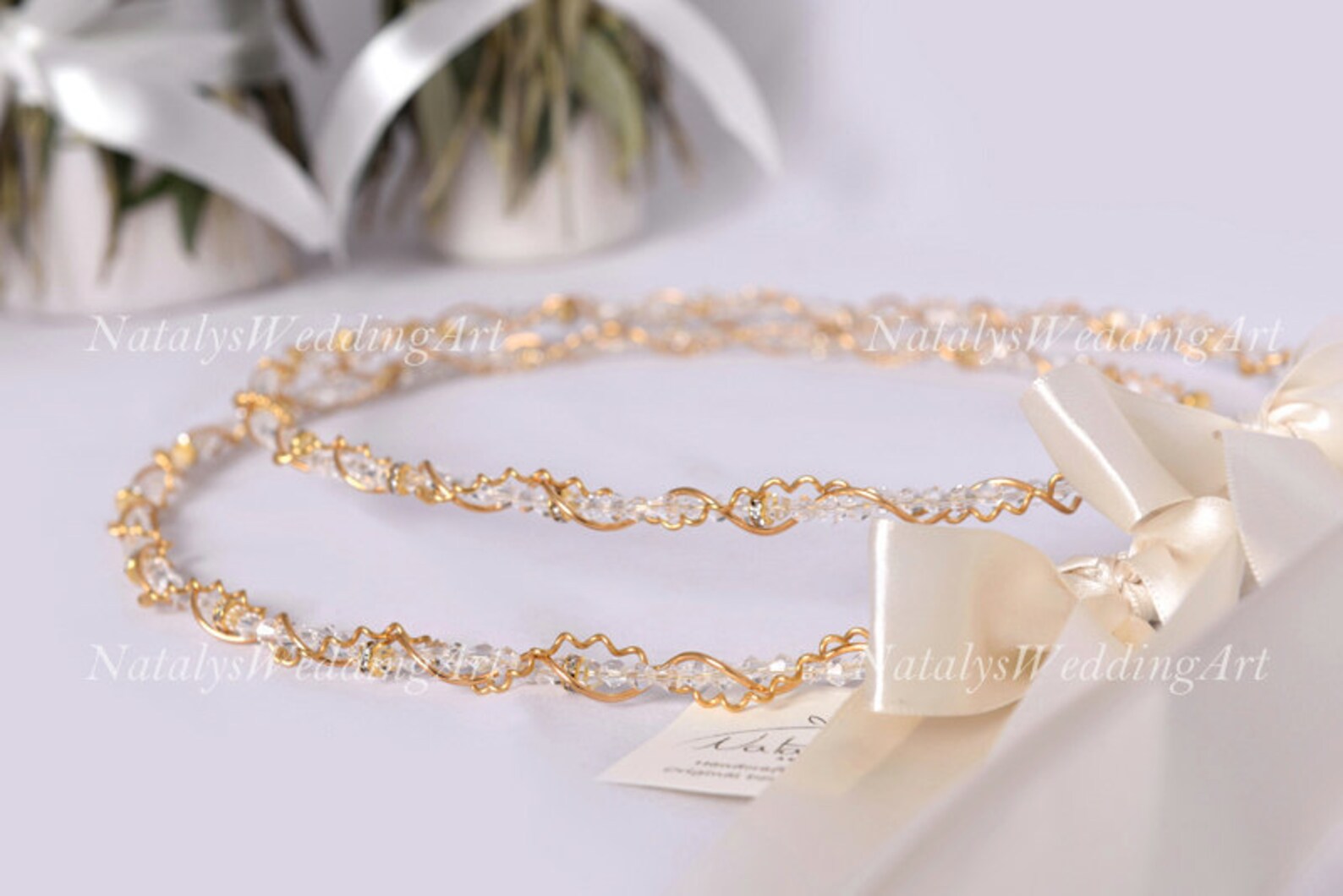 Stefana Greek Stephana Wedding Greek Crowns Orthodox Wedding Gold or ...