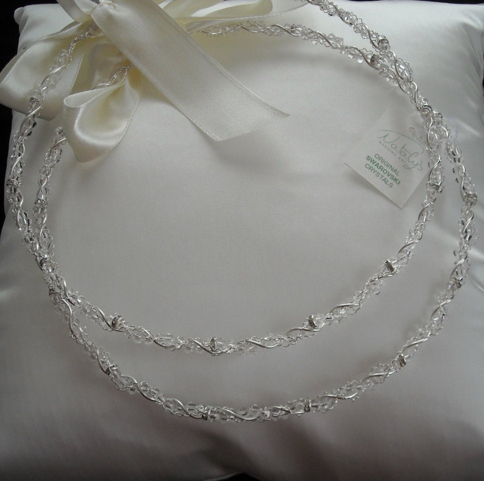 Stefana Silver Plated Greek Stephana Orthodox Wedding Crowns Greek ...