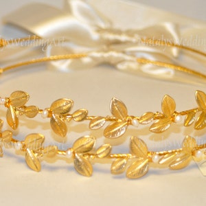 STEFANA Greek Crowns Orthodox Wedding Crowns Greek Stefana Greek Style ...