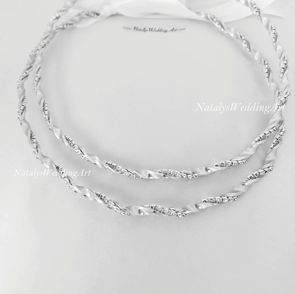 Modern Stefana Orthodox Wedding Crowns Stefana Handmade Greek - Etsy