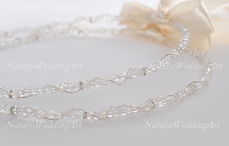 Stefana Silver Plated Greek Stephana Orthodox Wedding Crowns Greek ...