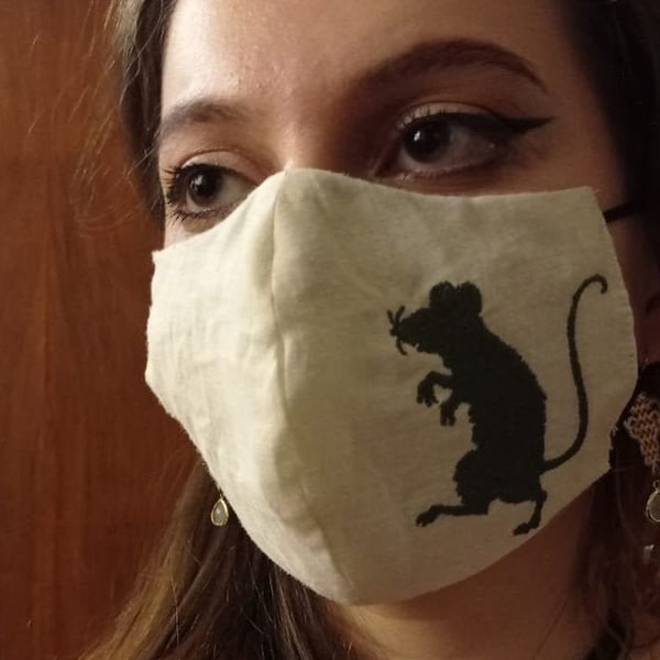 Rat Face Mask - Etsy