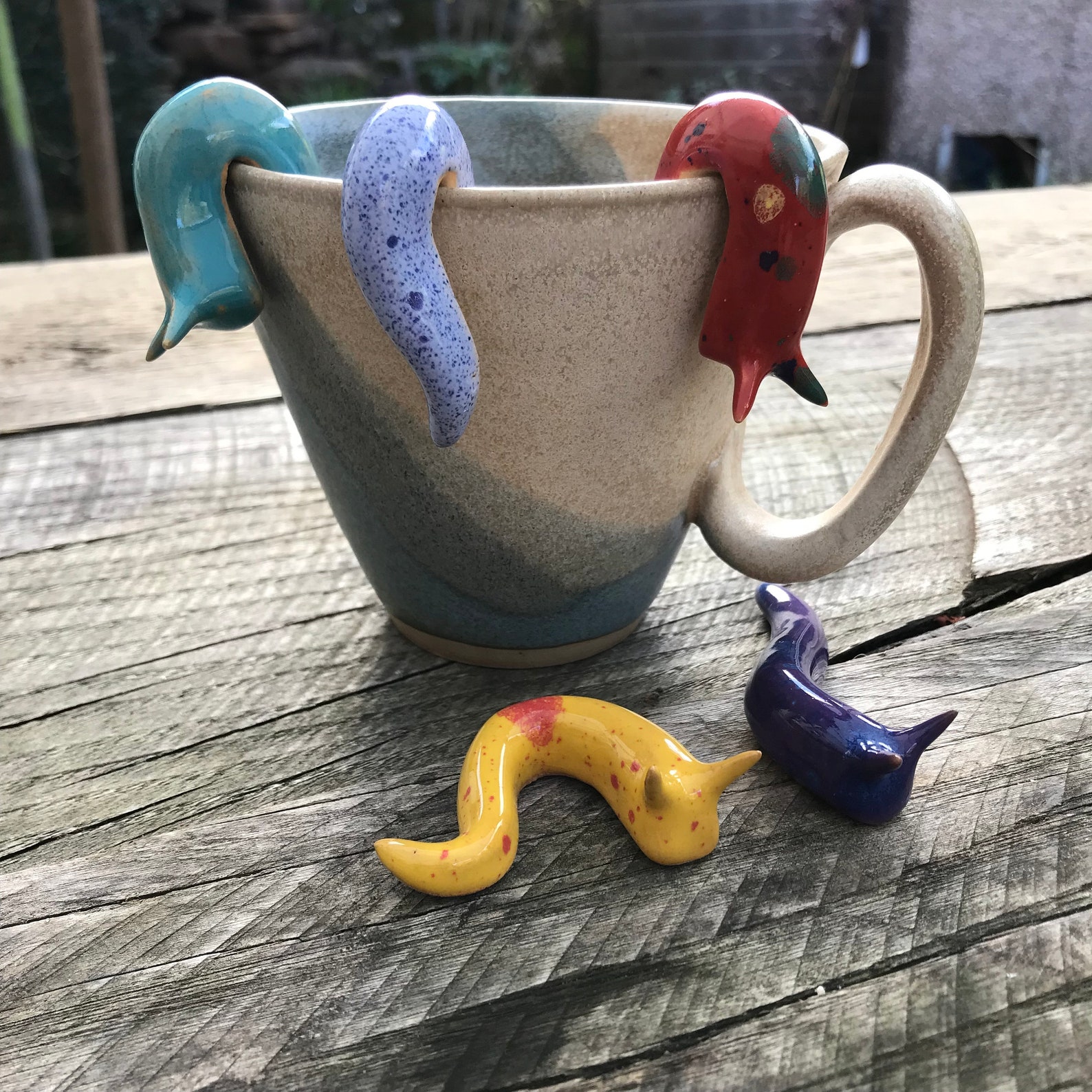 Ceramic Slugs Assorted Pack of X3 - Etsy