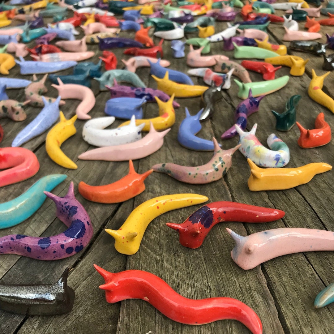 Ceramic Slugs - Assorted Pack of X3 - Etsy