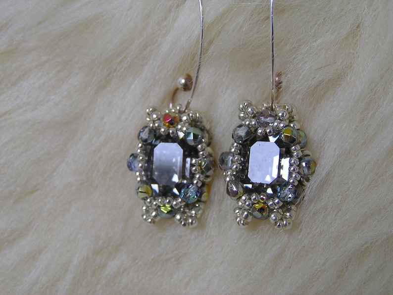 Pattern/tutorial in English for the Earrings" Denia" - Etsy