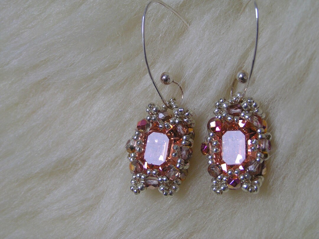 Pattern/tutorial in English for the Earrings Denia - Etsy
