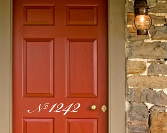 Welcome Vinyl Decal words for Front door Personalized Vinyl | Etsy