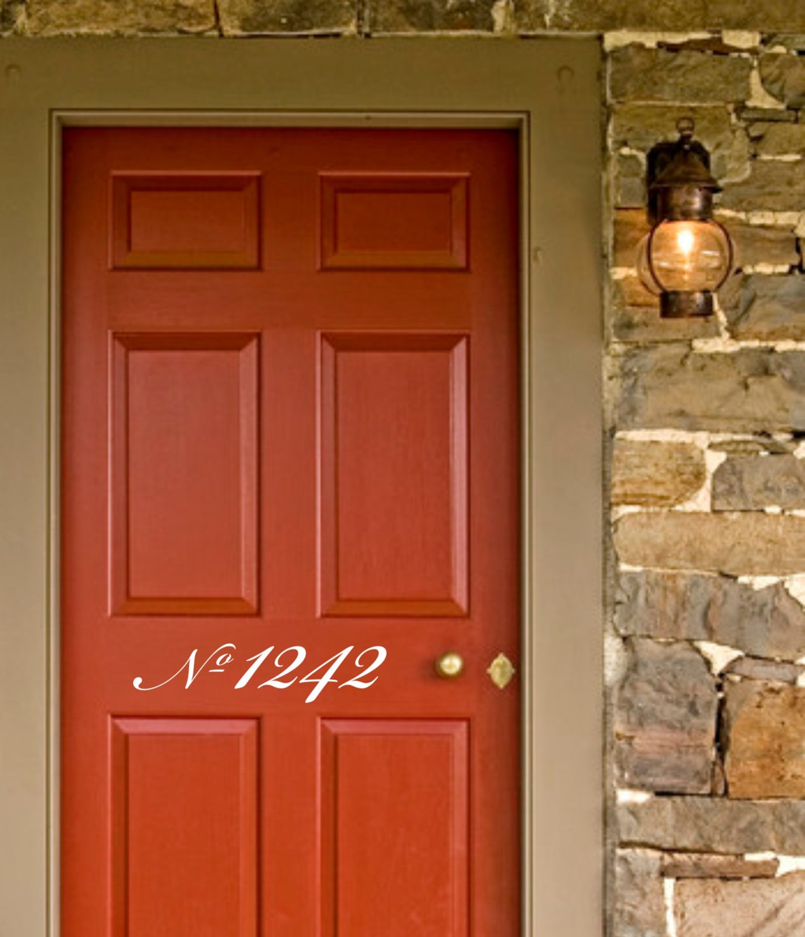 Vinyl Decals Door Numbers Decal House Numbers Front Door - Etsy