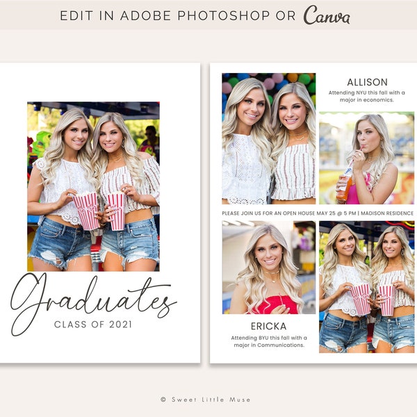 Twins Graduation - Etsy