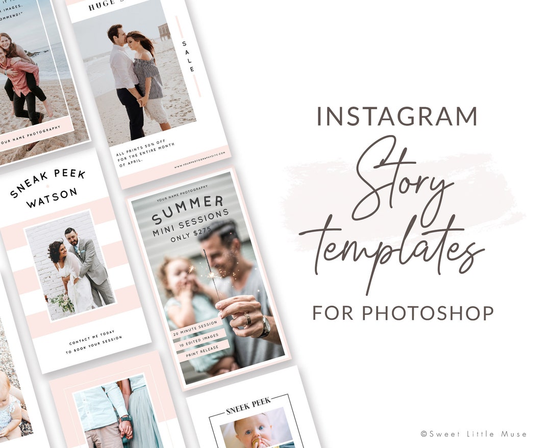 Instagram Story Templates for Photographers - Instagram Templates ...