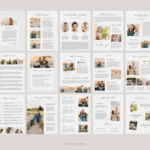 Photography Style Guide Template for Canva - Editable What to Wear ...