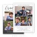 Senior Graduation Announcement, Boy Senior Card Template, Photoshop ...