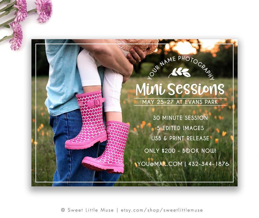 Mini Session Template for Photoshop - Mini Sessions Template ...