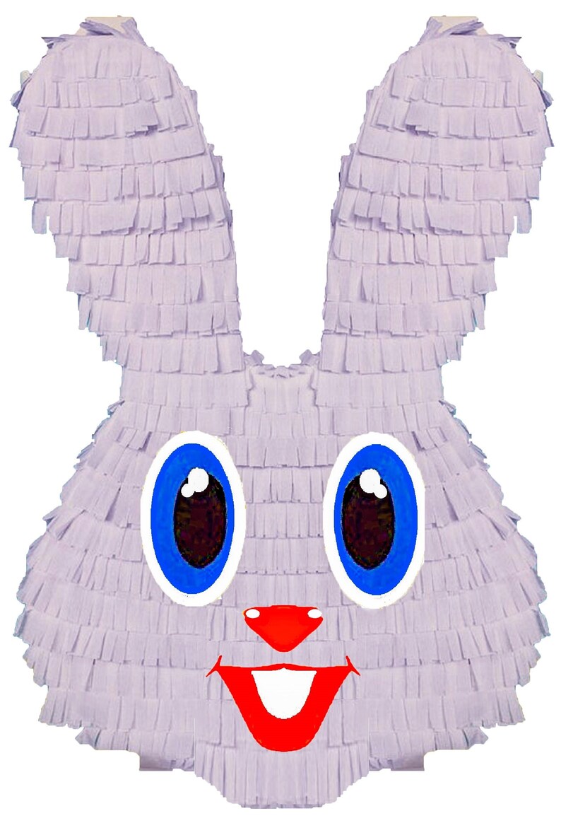 Large Rabbit Piñata, Birthday Party Game (24x16x4 Inches) - Etsy