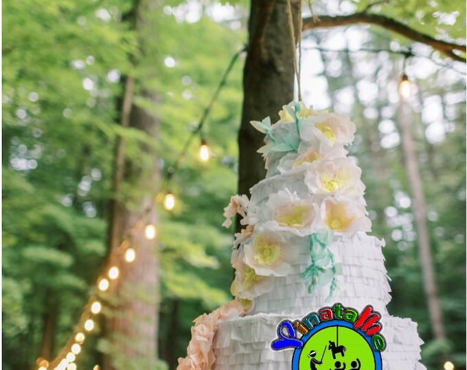Custom Made Wedding or Birthday Cake Pinata - Etsy