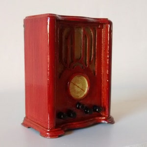 12th Scale Dolls House Ferguson Radio c1936 - Etsy