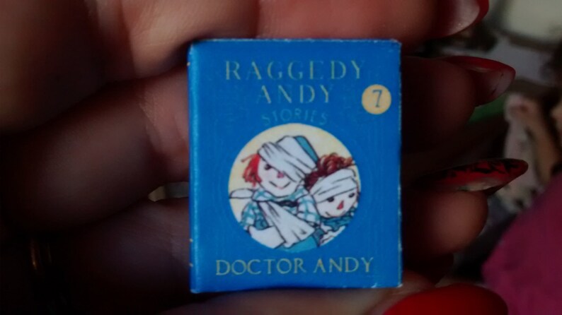 Dolls House 12th Scale Raggedy Andy Stories Doctor Raggedy - Etsy