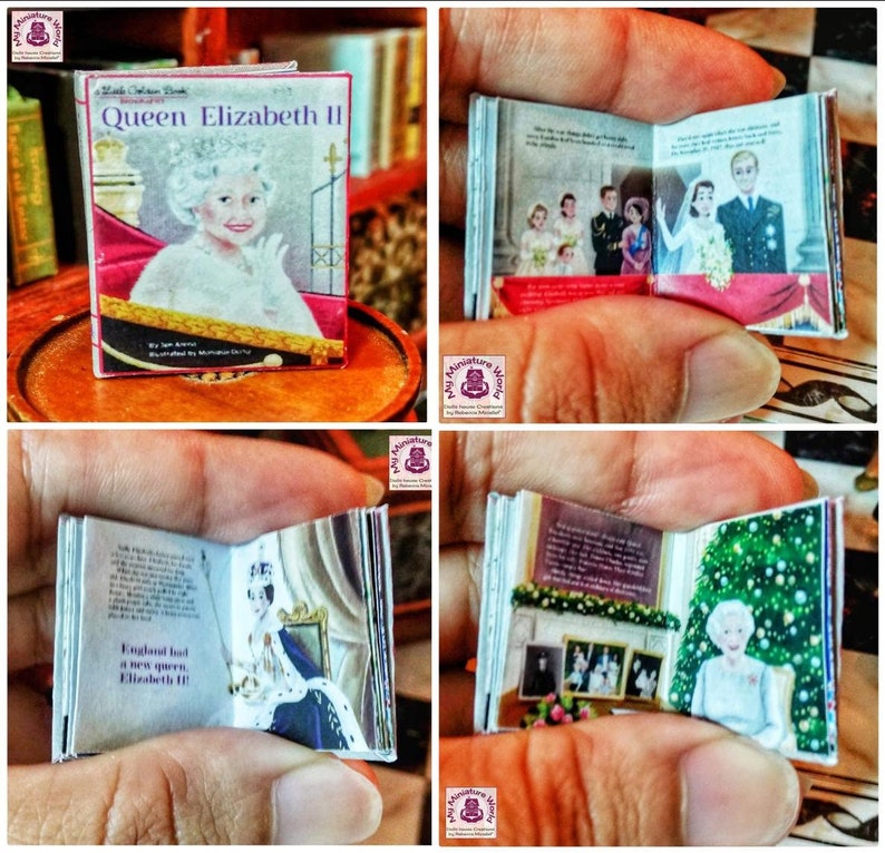 Dolls House 12th Scale Queen Elizabeth II Kit Form Miniature - Etsy