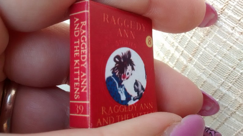 Dolls House 12th Scale Raggedy Ann Stories Raggedy Ann and - Etsy