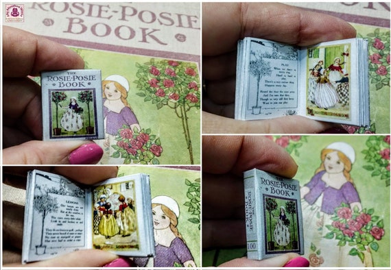Dolls House 12th Scale the Rosie Posie Book. Kit Form - Etsy